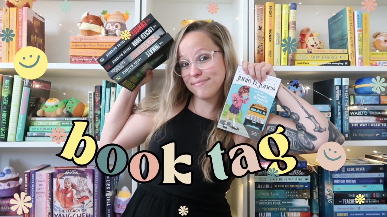 BOOK TAG and I tag YOU! - YouTube