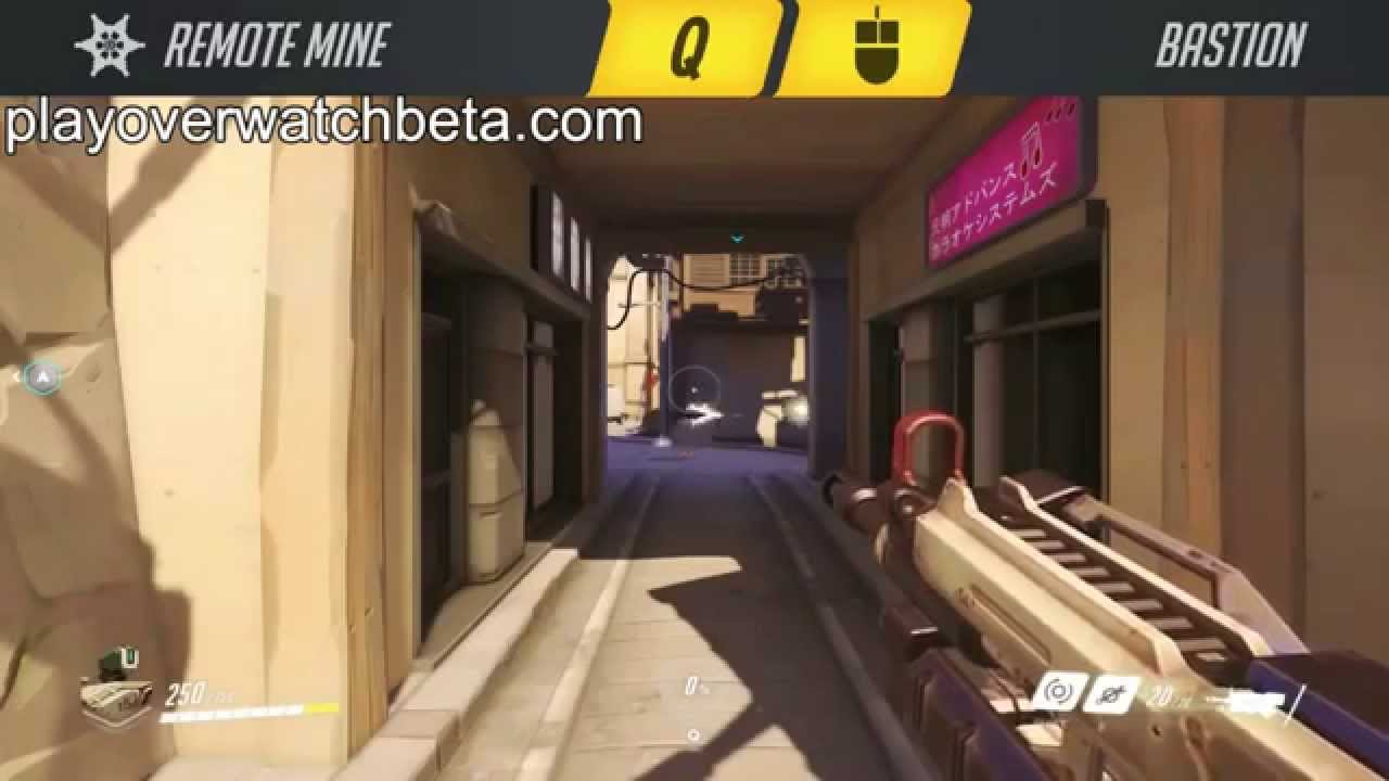 Overwatch Beta - Bastion Gameplay - YouTube