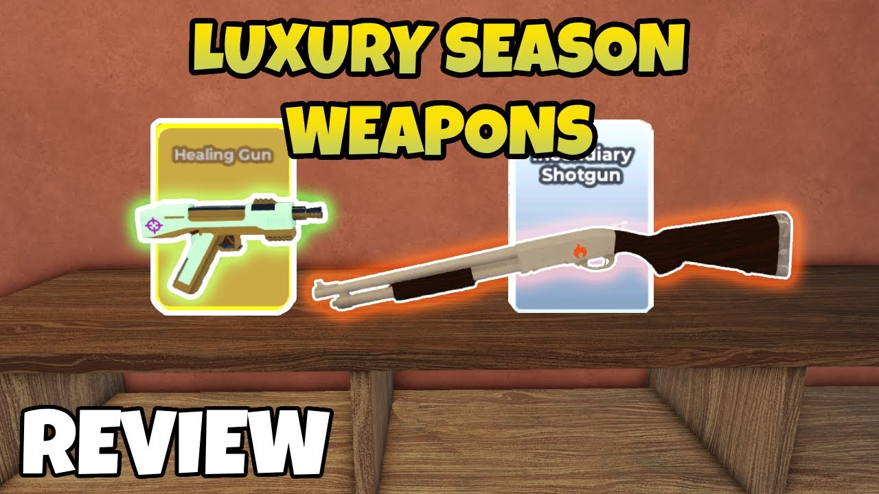 Incendiary Shotgun and Healing Gun (Review) | Roblox A Dusty Trip - YouTube