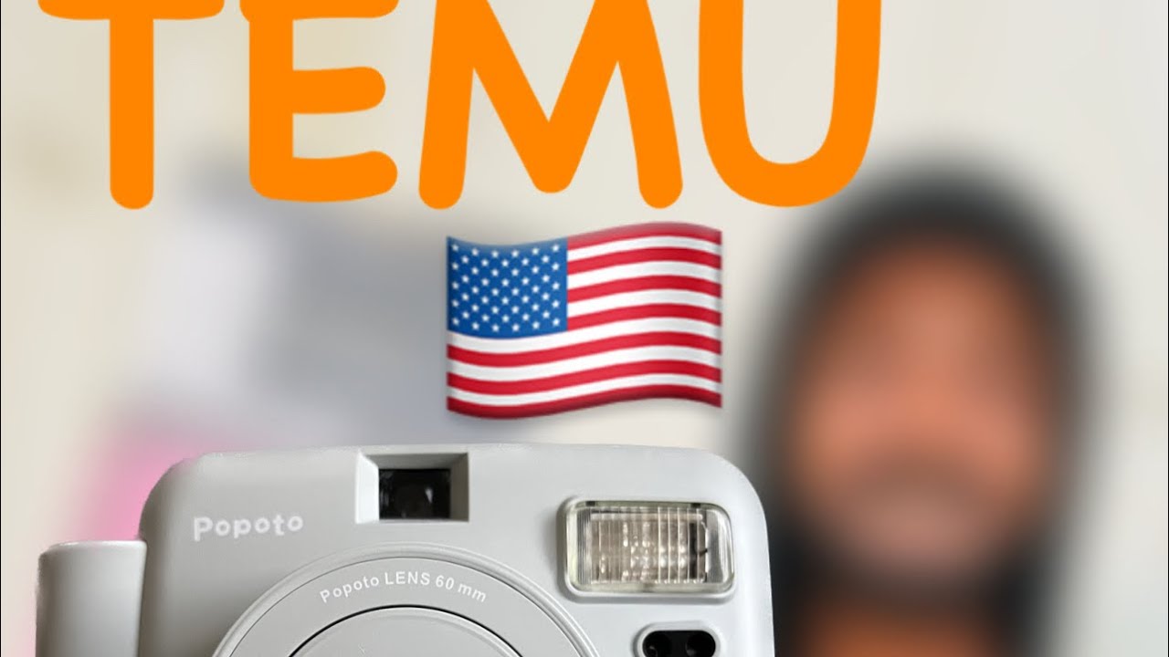 Popoto Instant Photo #camera 📸 #review | #temu #gift - YouTube
