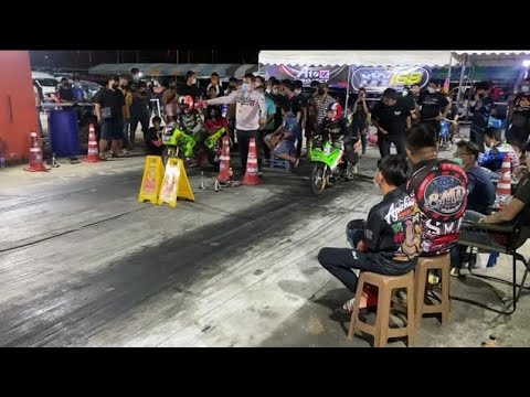 drag bike 600m kawasaki ninja KR150 vs kr150 - YouTube