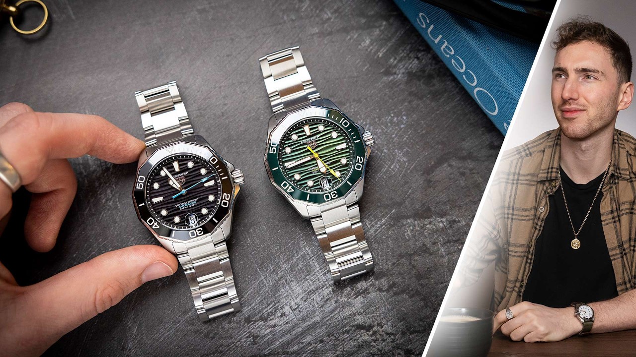 NEW Tag Heuer Aquaracer - Submariner/Seamaster HYBRID?! - YouTube