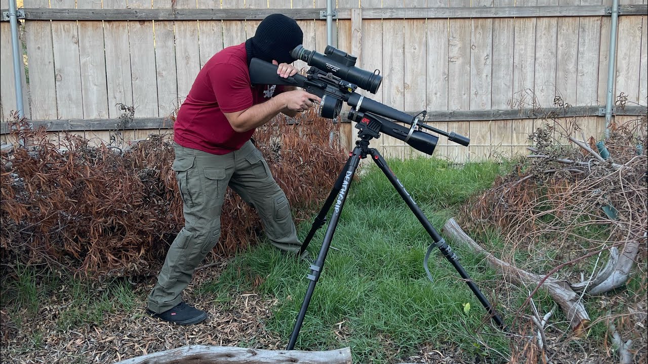 M16 Heavy Gun build w/ PVS 2 IR Light and Laser - YouTube