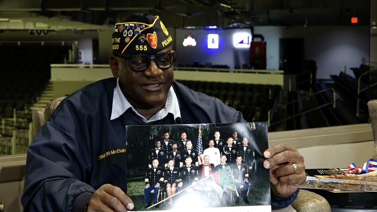 Bulls Insider: Command Sergeant Major Retired Jerry Lewis McClain - YouTube