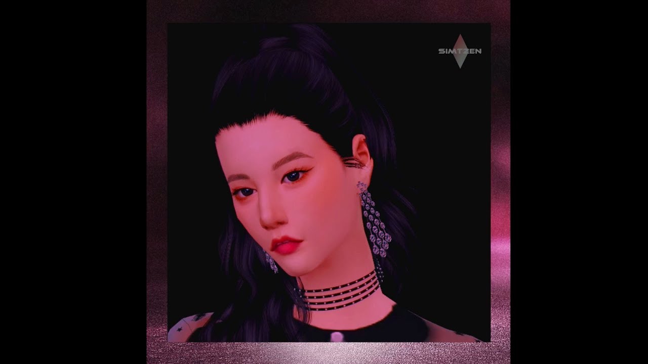 The Sims 4 : BLACKPINK – 'SQUARE UP' JISOO MOVING POSTER | 심즈4 : 블랙핑크 ...