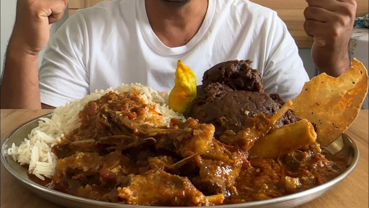 Kodo ko Dhido Mutton Curry& Rice | Nepali Food |Thank You All my ...