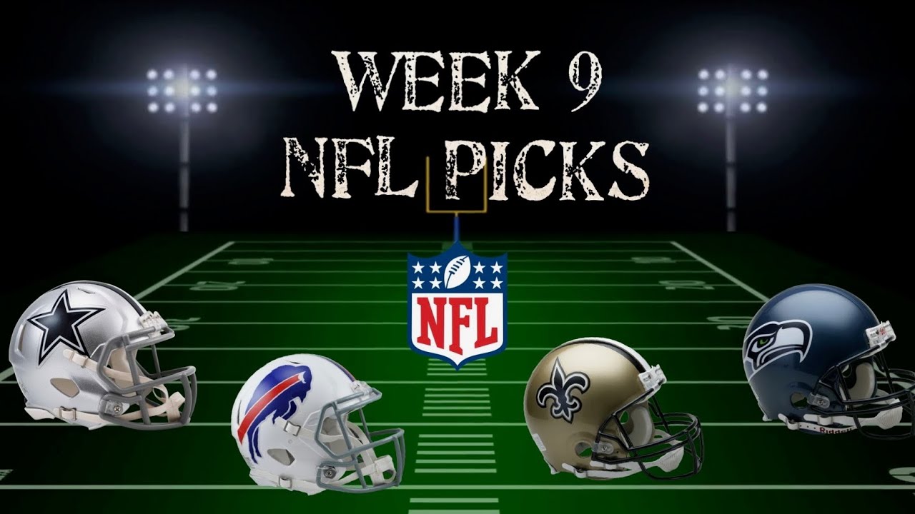 NFL Week 9 Picks ATS (4 Money Picks To Bet!!!!) - YouTube