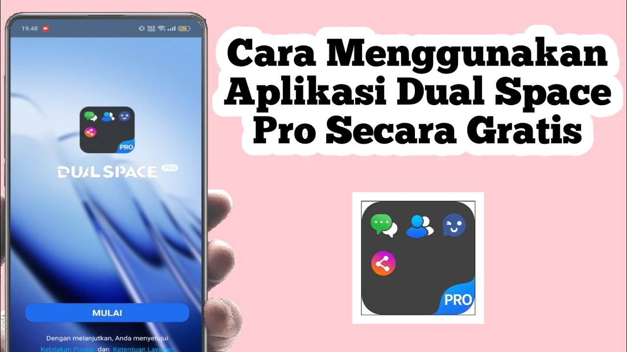 Cara Menggunakan Aplikasi Dual Space Pro | Cara Pakai Aplikasi Dual ...