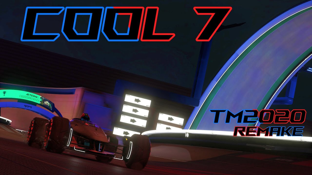 "Cool 7 (TM2020 REMAKE)" from the 'SILLY TRACKS REMAKE' Map Pack - YouTube