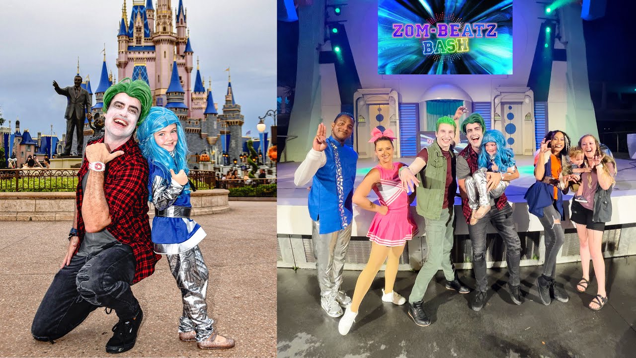 We Went to the Zom-Beatz Bash Dressed as Disney's Zombies at Mickey's ...