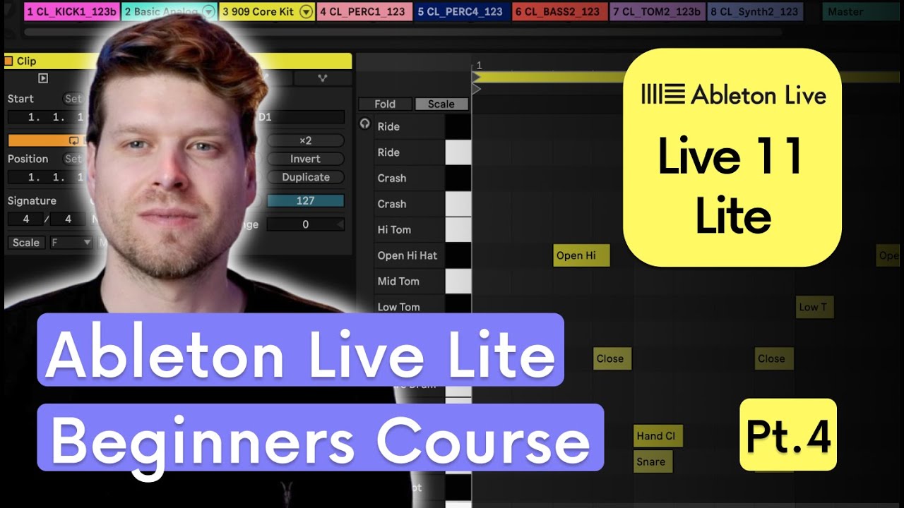 Ableton Live Lite for Beginners: Building Beats - YouTube