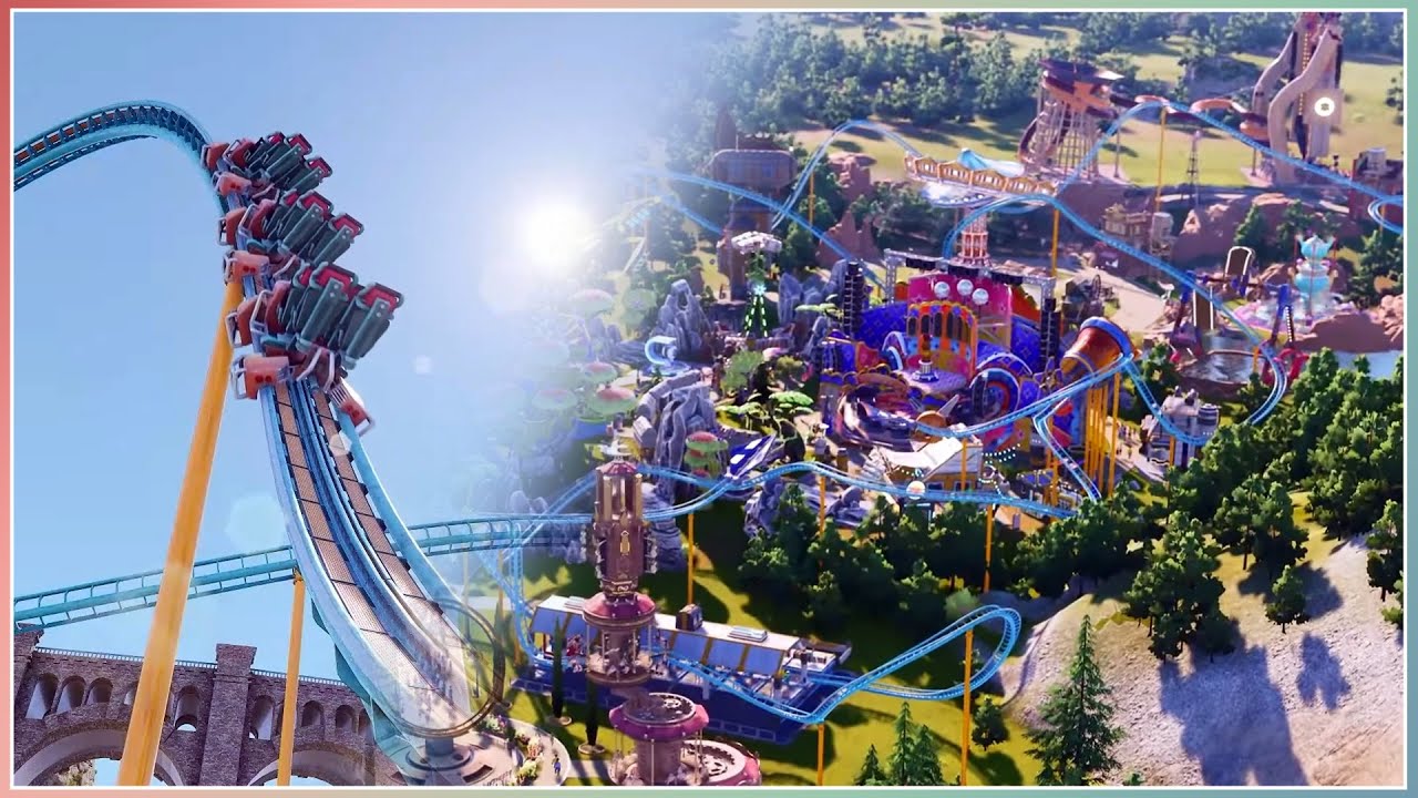 A New Theme Park Simulation Game?! | Park Beyond | Announcement Trailer ...