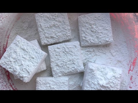 White Powder Mix Crush • ASMRversary Collab w/ ⁠@alzasmr • Oddly ...