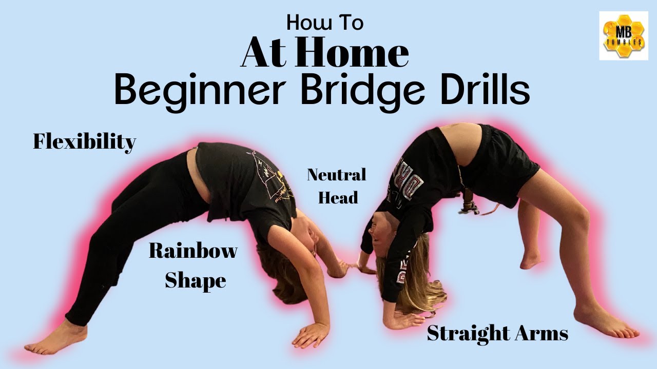 AT HOME Bridge Drills [HOW DO A BRIDGE] | Mila B - YouTube