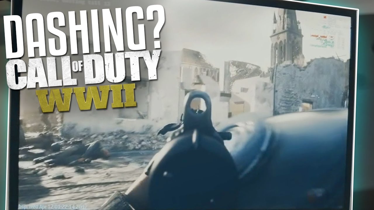 Call of Duty: WW2 Dashing & Sliding? (CoD WWII Multiplayer Info) - YouTube