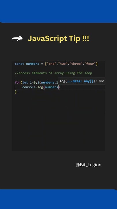 forEach Loop - YouTube