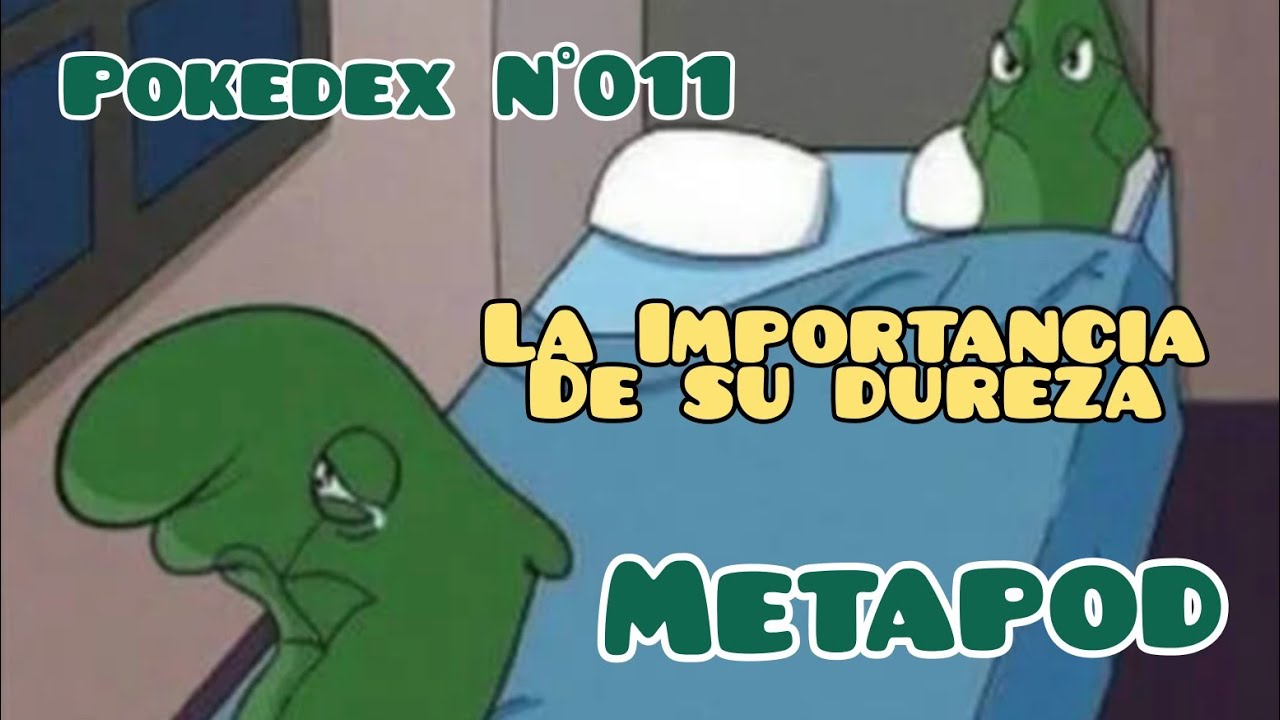 Metapod - Pokedex N.º 011 - YouTube