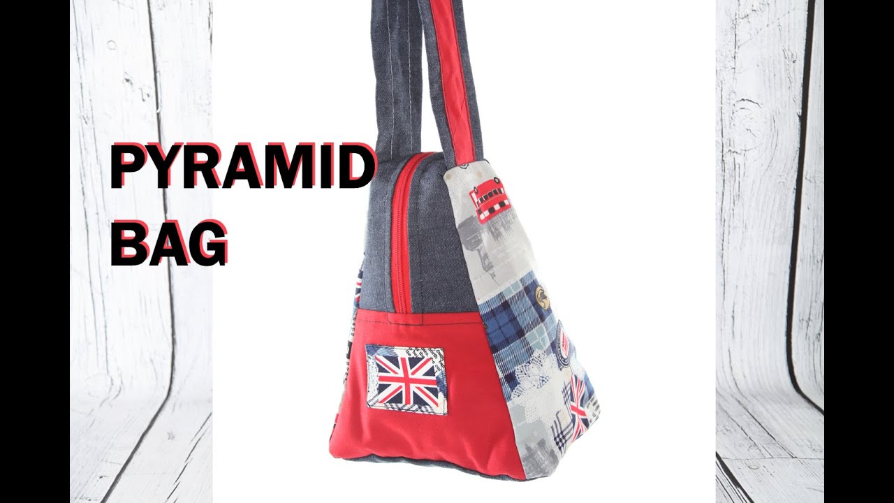 Pyramid style Hand bag - Part 1 / DIY Bag Vol 16A - YouTube