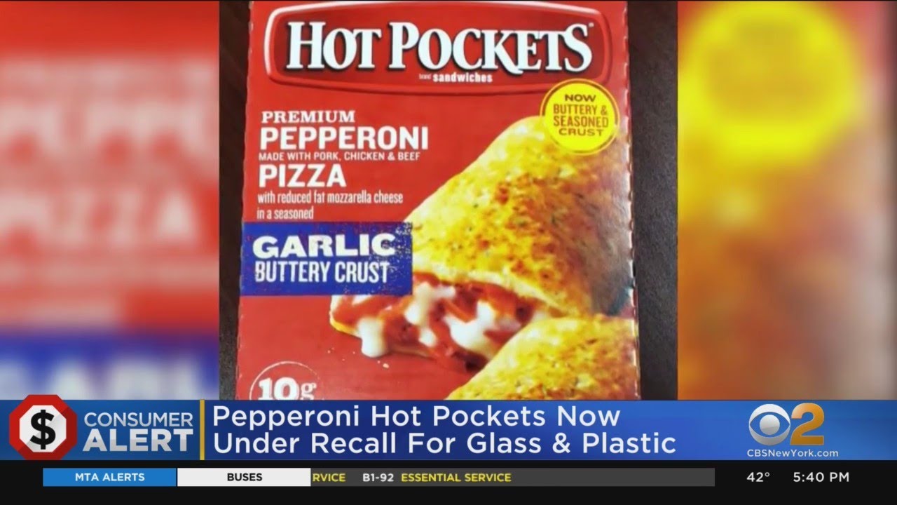 Consumer Recall: Pepperoni Hot Pockets - YouTube