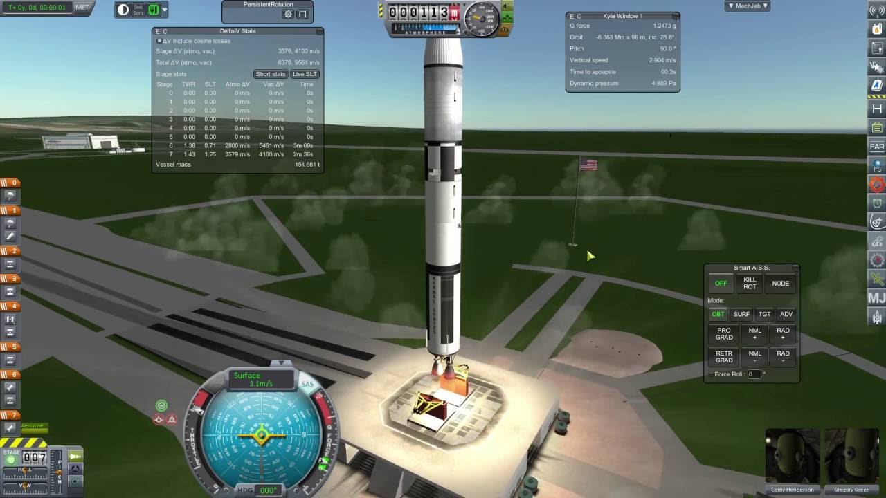 KSP RP-0 1.1 - Ep14: Two Crew To Space - YouTube