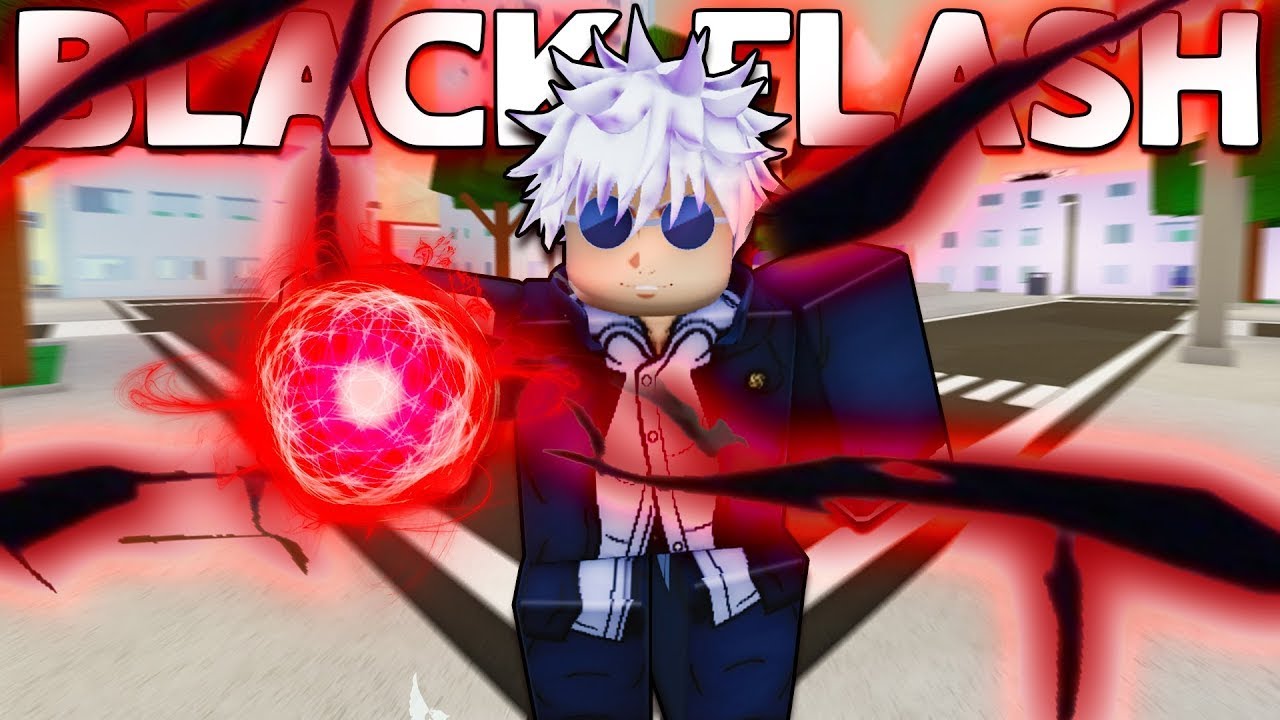 How to do gojo's base form black flash - YouTube