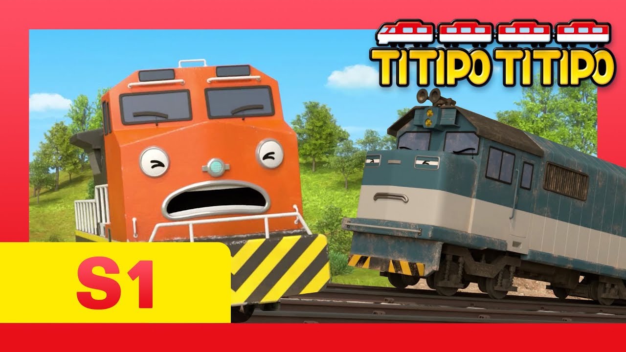 TITIPO S1 EP10 l What is Berny's hidden talent?! l Trains for kids l ...