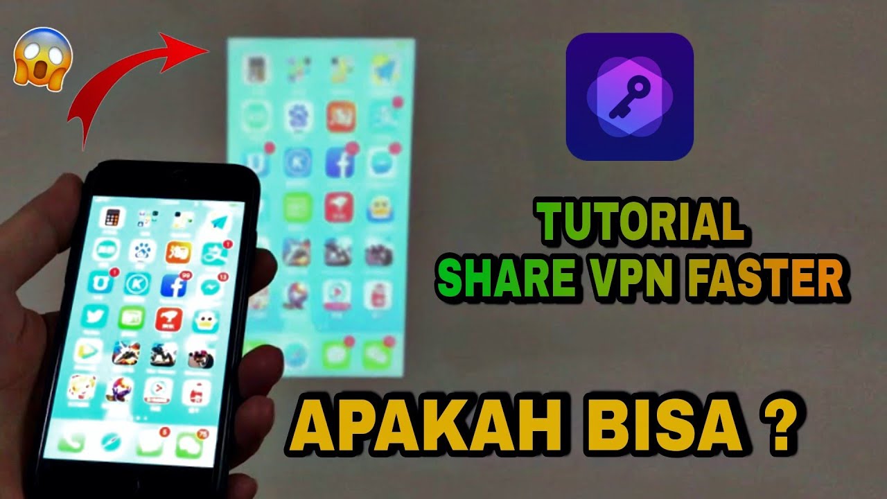 Cara Menggunakan Aplikasi Share VPN || Share vpn faster terbaru - YouTube
