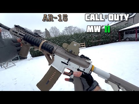 AR-15 FPS POV | Modern Warfare IRL - YouTube
