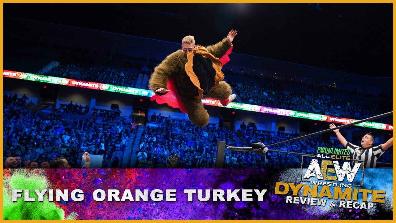 Orange Flying Turkey | AEW Dynamite Full Show Review (11/27/19) - YouTube