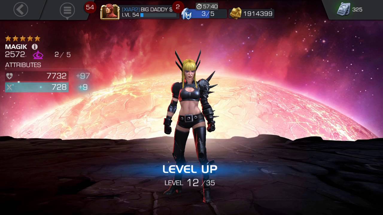 MCOC: Ranking Up 5-Star Magik 2/35 - YouTube