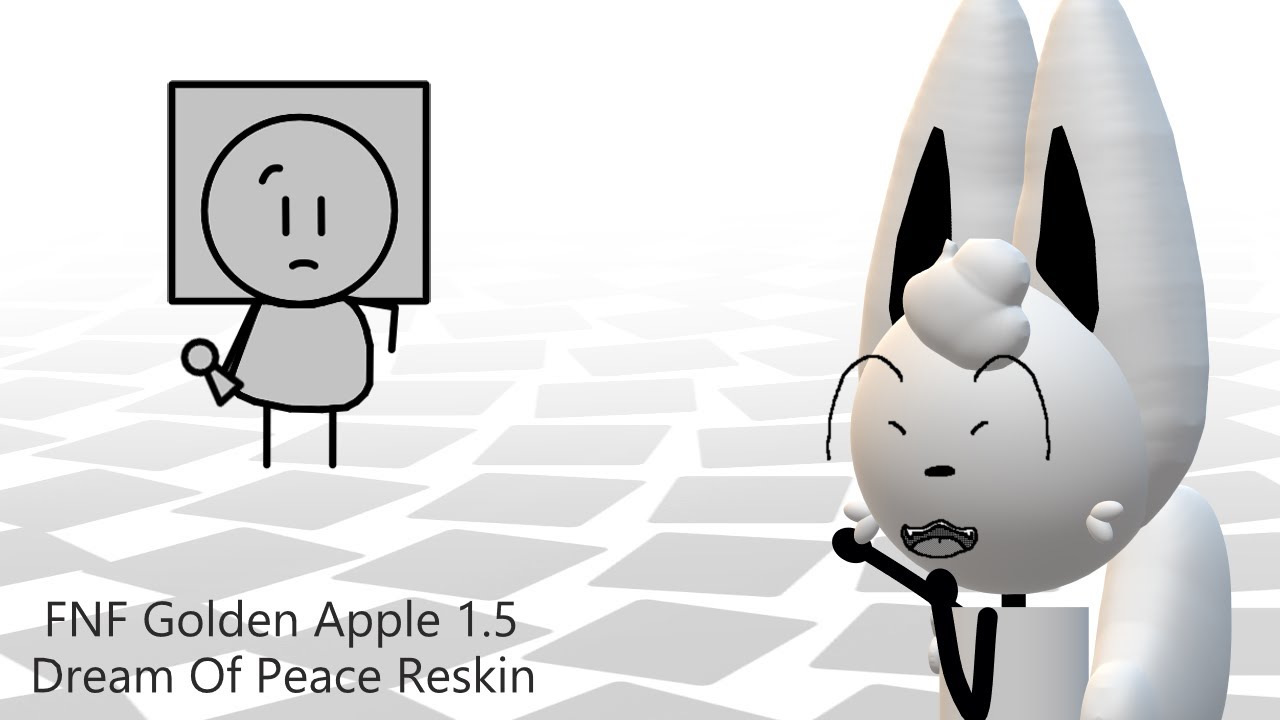 FNF Golden Apple v1.5 | Dream Of Peace Reskin - YouTube