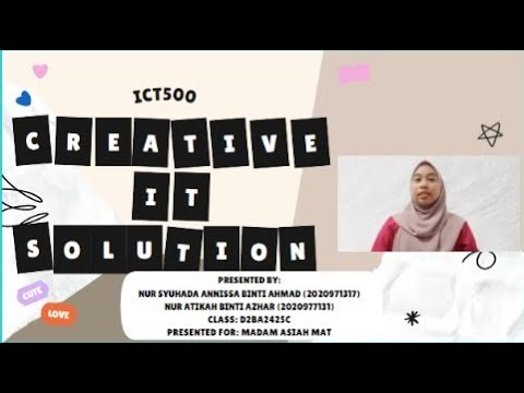 ICT500- ASSIGNMENT 2 CREATIVE IT SOLUTION (MyFit Health Apps) - YouTube