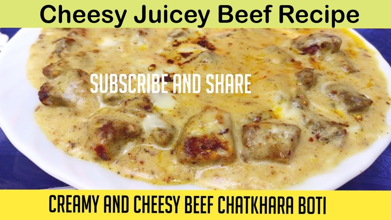 Delicious Cheesy Beef Recipe [Homemade Recipe] By Kitchen With Sadia ...
