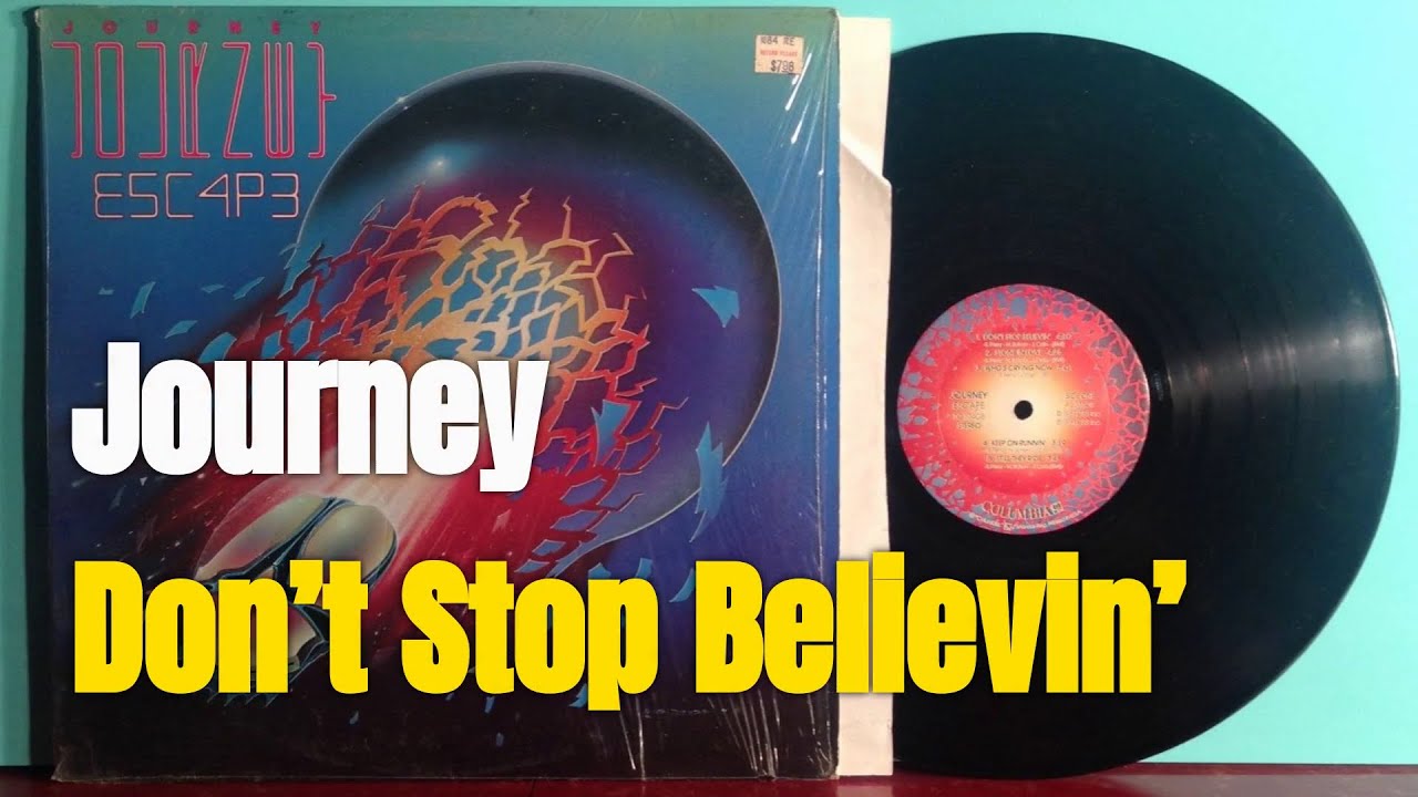Journey: Don’t Stop Believin’ (1981) — Lyric Vision - YouTube