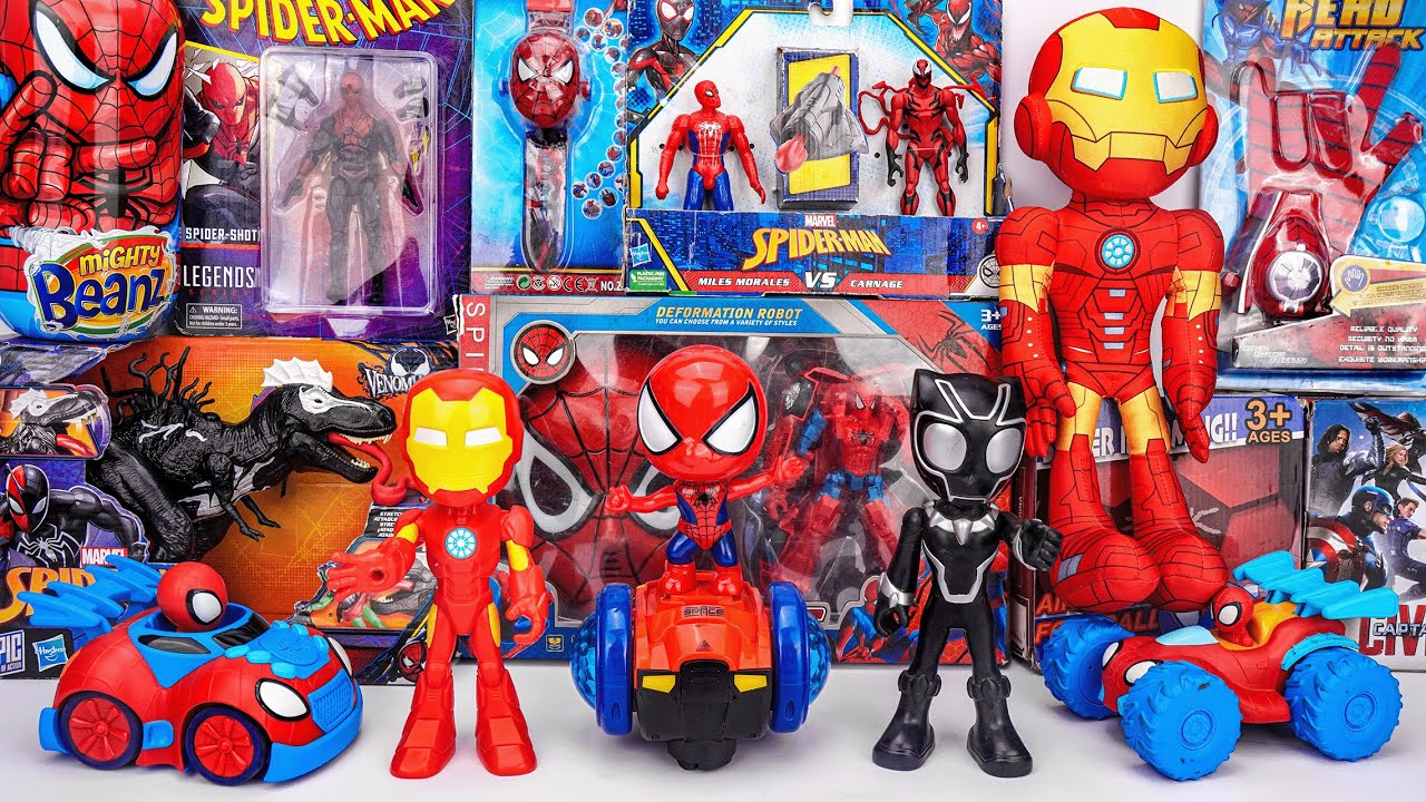 Marvel Spiderman Toys Unboxing Review | Spider Man Mask | Marvel ...