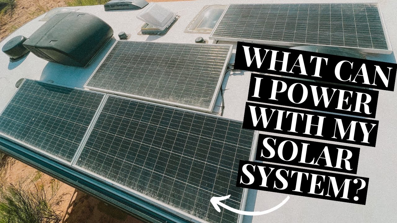 Go Off-Grid in Your RV - See How This Solar System Breaks Down! - YouTube