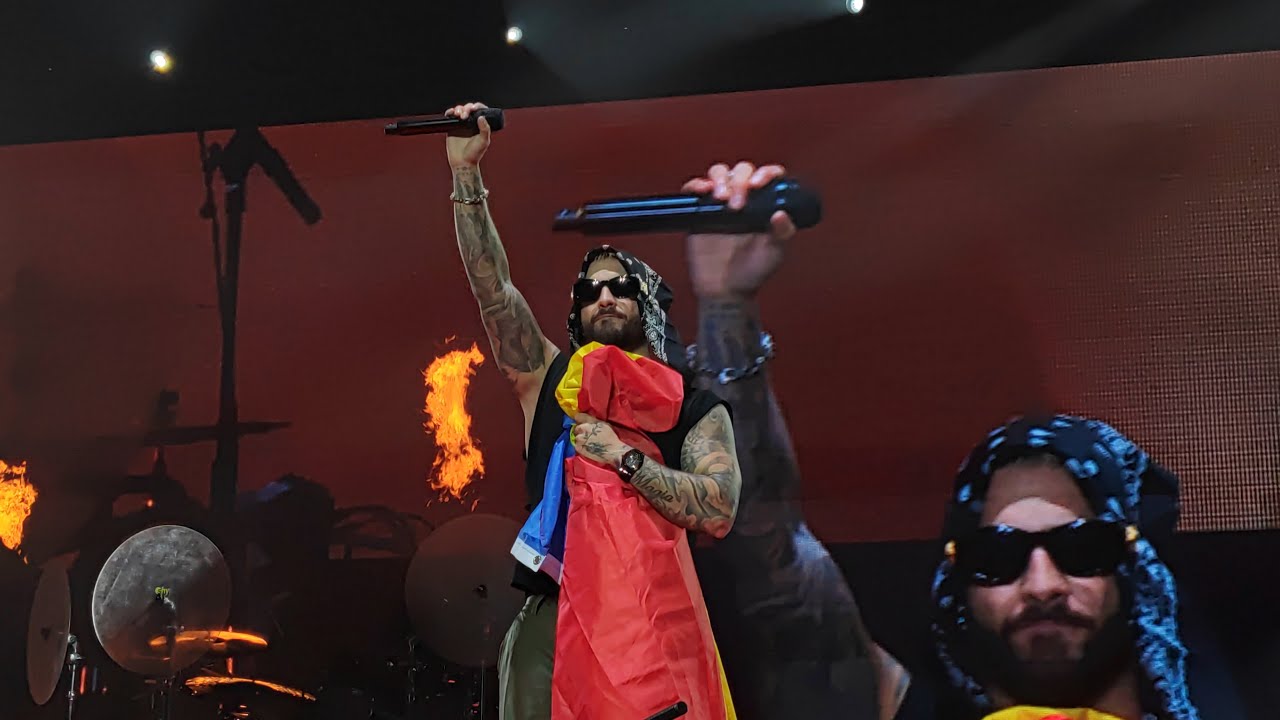 Maluma Papi Juancho Europe Tour 2022 Primera fila en Bucarest Rumania ...