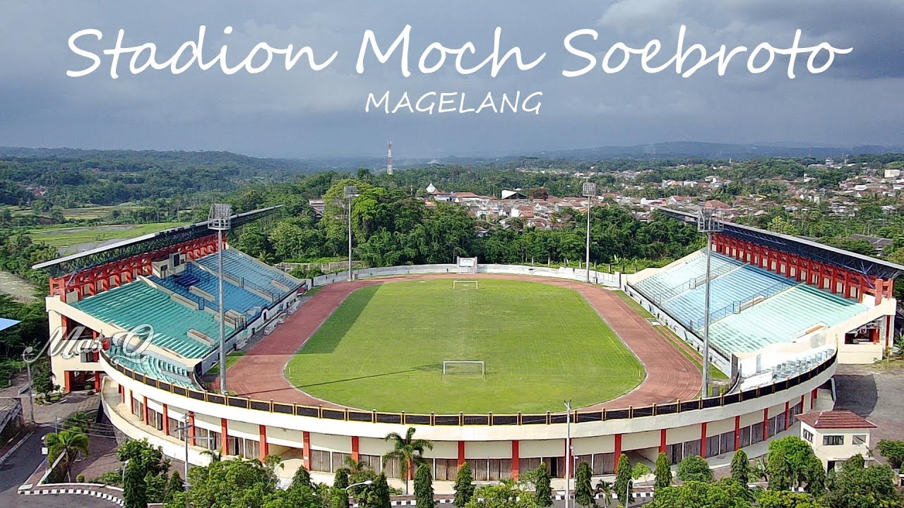 Stadion Moch Soebroto Magelang || Drone View - YouTube