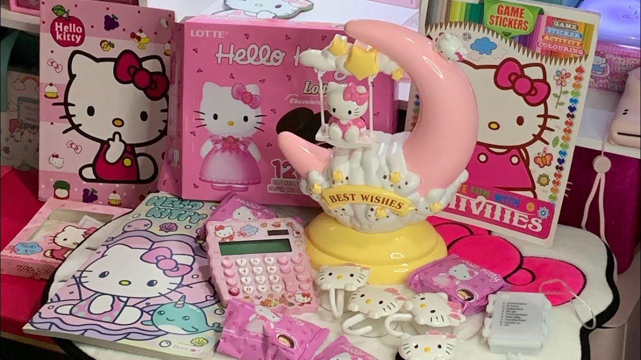 HELLO KITTY #sanrio UNBOXING and REVIEW - YouTube