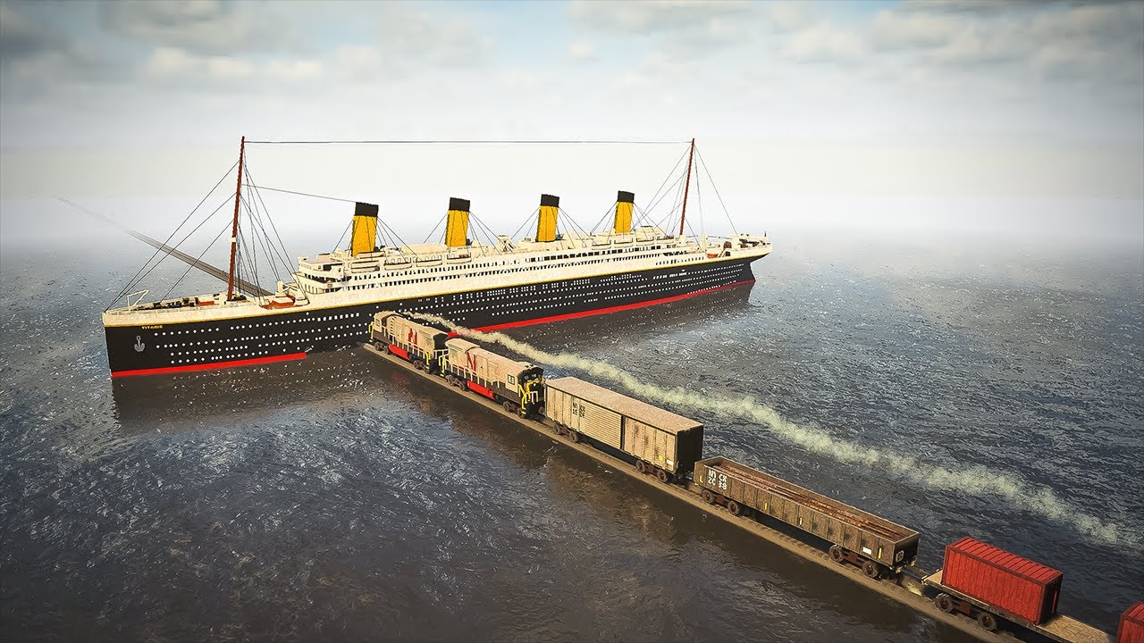 Train vs Ships | Teardown - YouTube