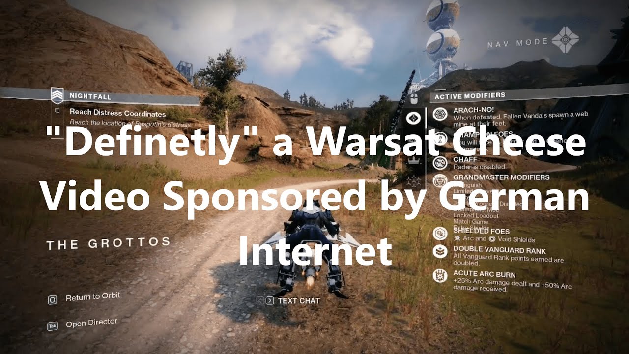 "Definetly" a Warsat Cheese sponsored by German Internet - YouTube