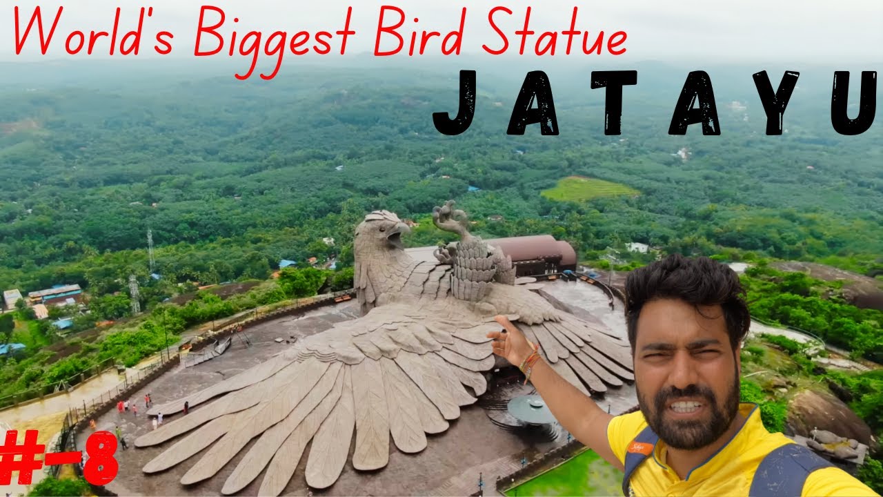 World's Largest Bird Statue Jatayu Earth's Center Kerala | The Real ...