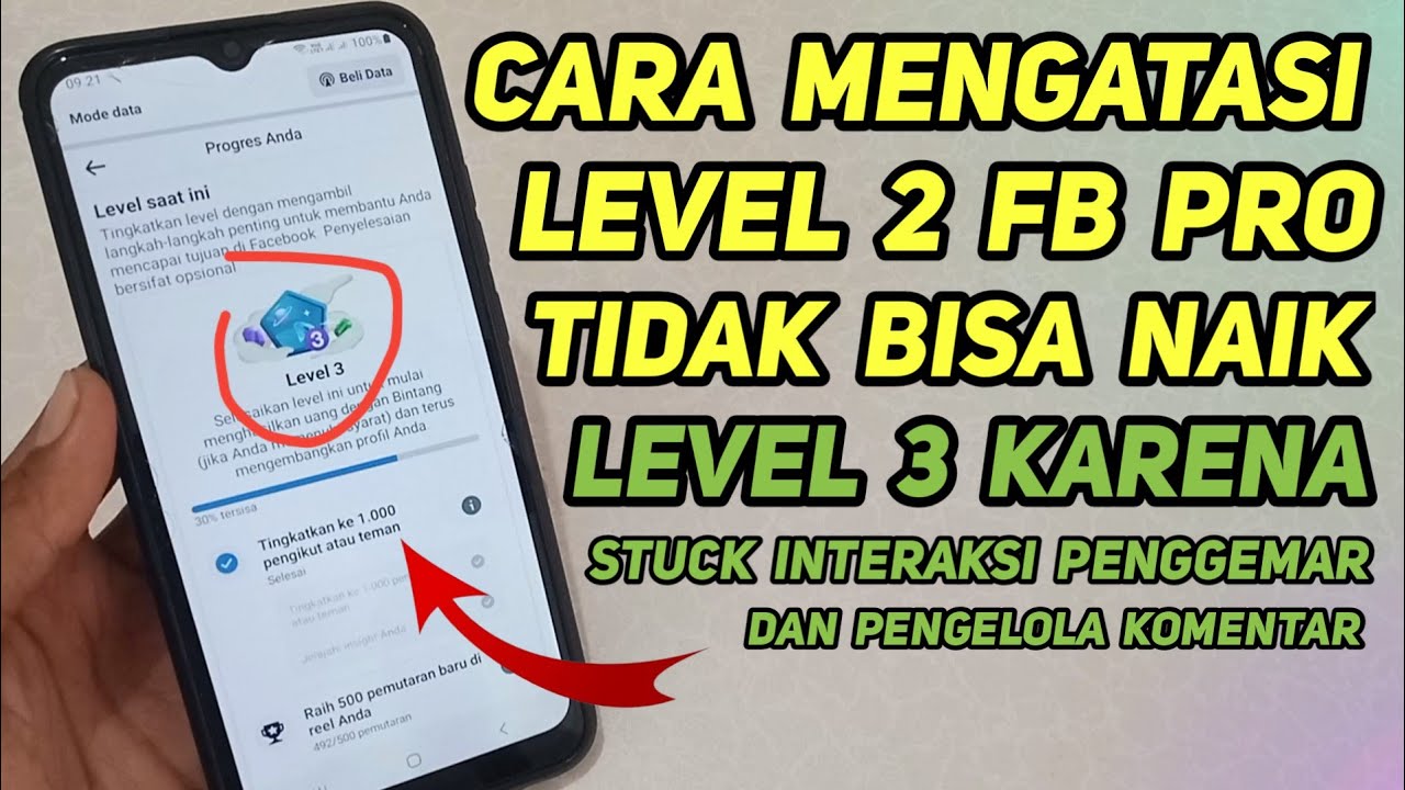CARA MENYELESAIKAN INTERAKSI PENGGEMAR DI LEVEL 2 FB PRO | LEVEL 2 FB ...