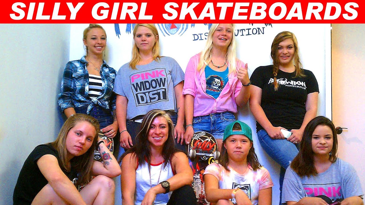 Silly Girl Skateboards Posse - YouTube