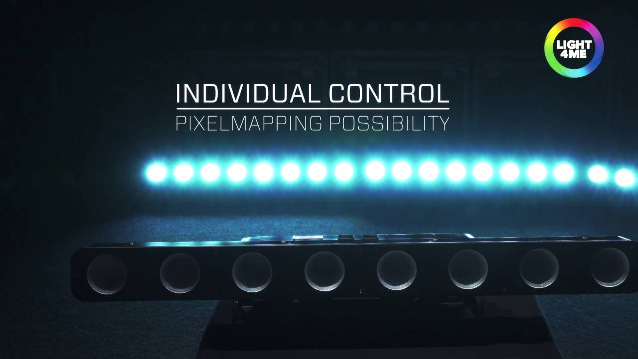 MUSICEXPRESS - LIGHT4ME PREMIUM COB PIXEL BAR 8X40W COB RGBW WASH ...