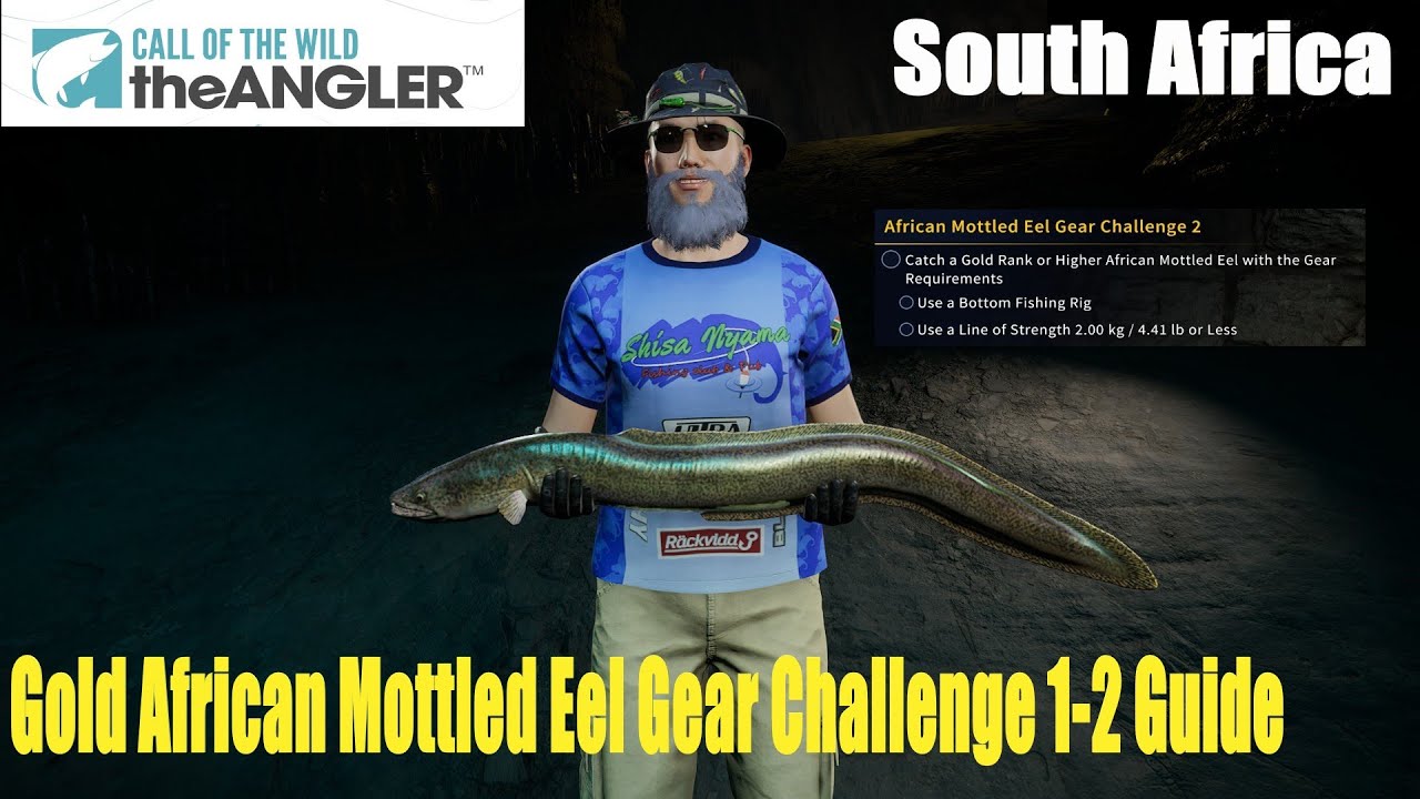 Call of the Wild The Angler South Africa,Gold African Mottled Eel Gear ...