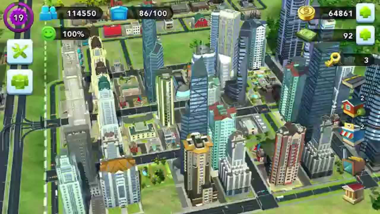 SimCity BuildIt : Tour Vu - Attaque des aliens - YouTube
