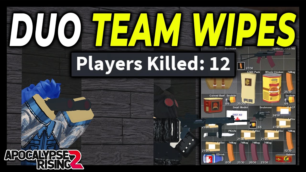 Taking out LOBBIES with this DUO | Apocalypse Rising 2 - YouTube