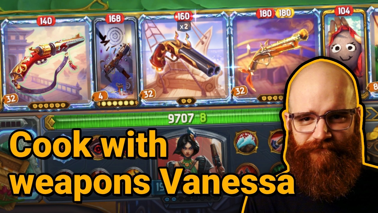 How to cook with all weapons Vanessa #thebazaar - YouTube