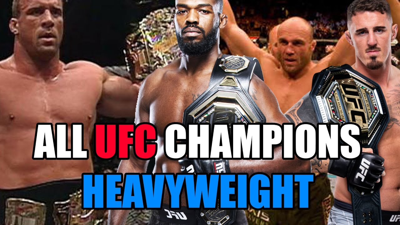 UFC HEAVYWEIGHT CHAMPIONS OF ALL TIME 2024 - YouTube